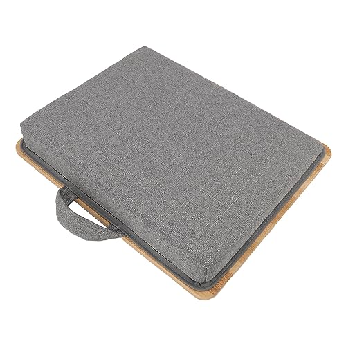 Adjustable Laptop Table - Lap Tray with Cushion | Multifunctional Bed Desk for Reading Writing Playing | Portable Lap Table