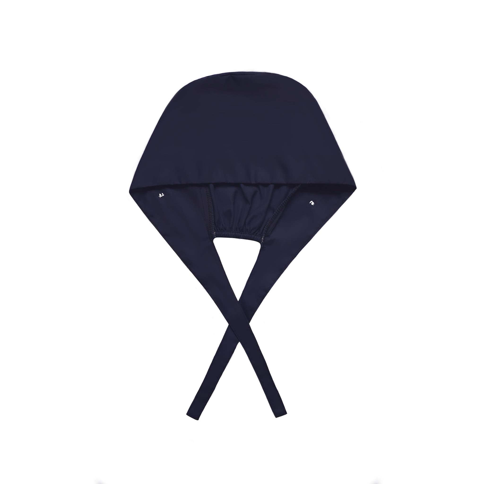 Acclaim Status Co. Working Cap Women's Men's Adjustable Hat with Button Tie Back Hats One Size Blue Navy Blue (Navy Blue)