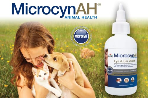 Manna Pro MicrocynAH Ear & Eye Wash, 3 oz