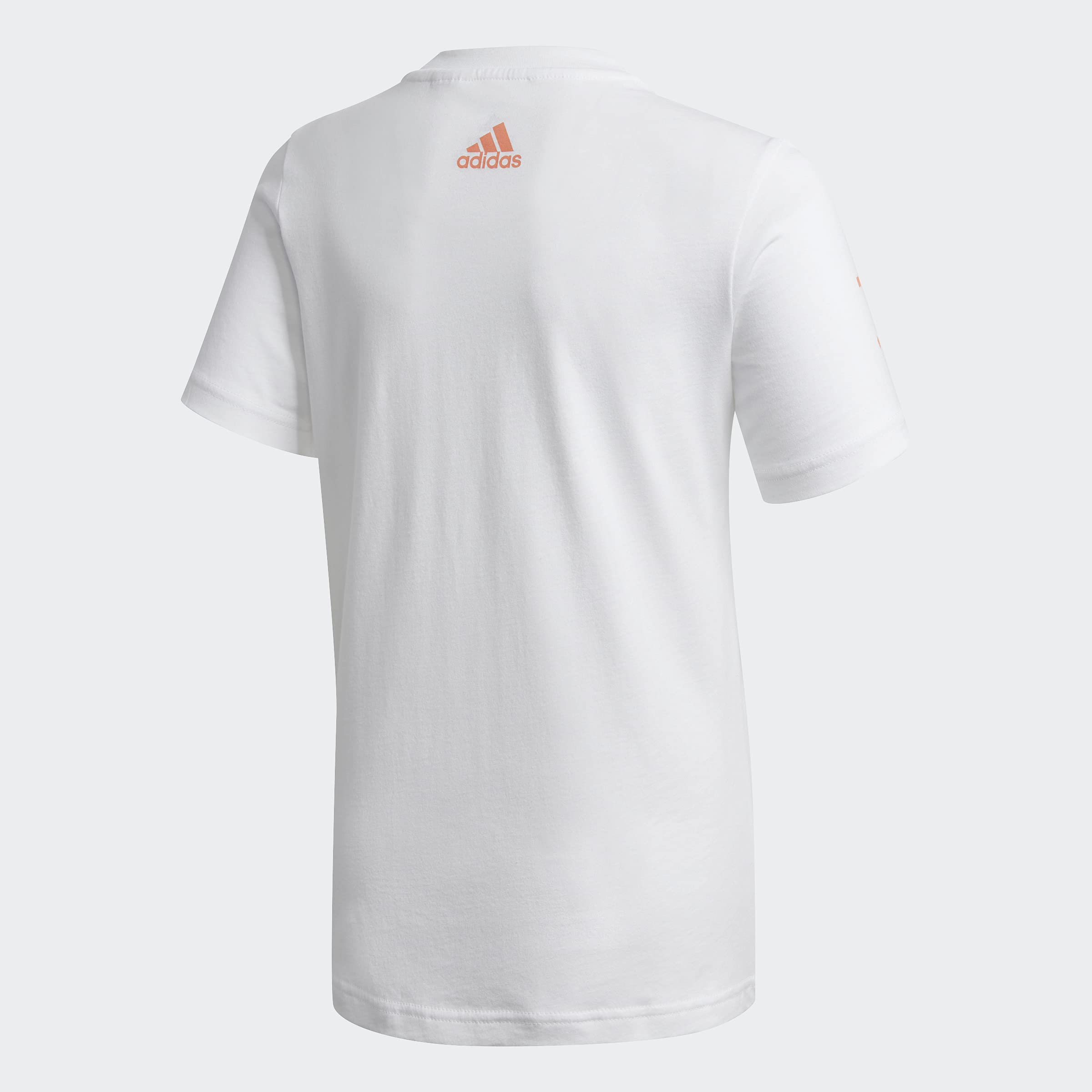 adidas Male Juventus Graphic T-Shirt, White/Black/Orange , XL