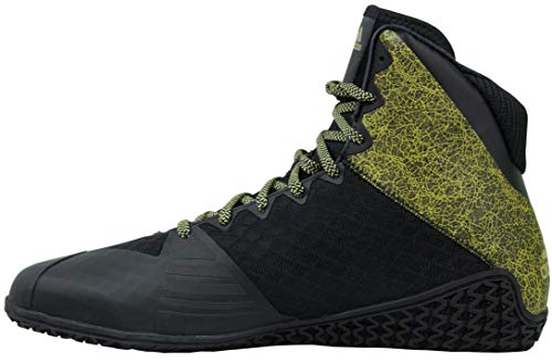 adidas Mat Wizard Hype Black/Gold Wrestling Shoes 8.5