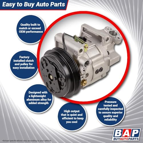 AC Compressor & A/C Clutch For International Replaces Sanden 4815 - BuyAutoParts 60-02924NA NEW