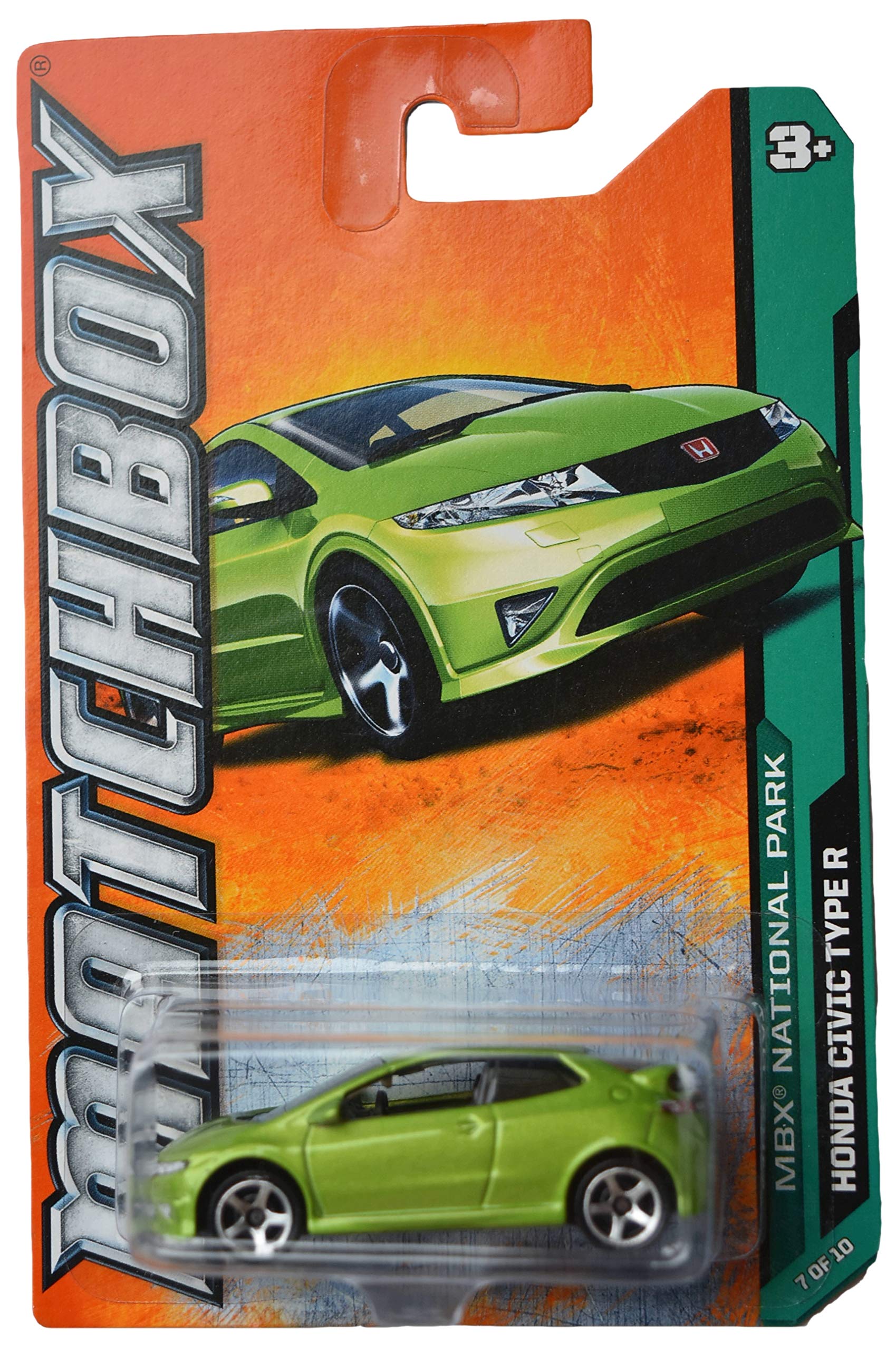 Matchbox Honda Civic Type R [Green] 7 of 10, National Park Series