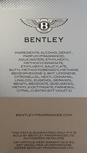 Bentley Infinite Intense Men's Eau de Parfum Spray, 3.4 Ounce