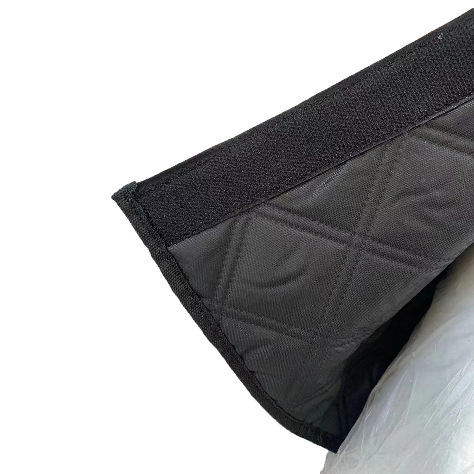 DETTELIN Portable Air Conditioner Hose Wrap, Energy Saving Insulated AC Hose, Fit for 5" & 6" Diameter Exhaust Hose, Silver Black