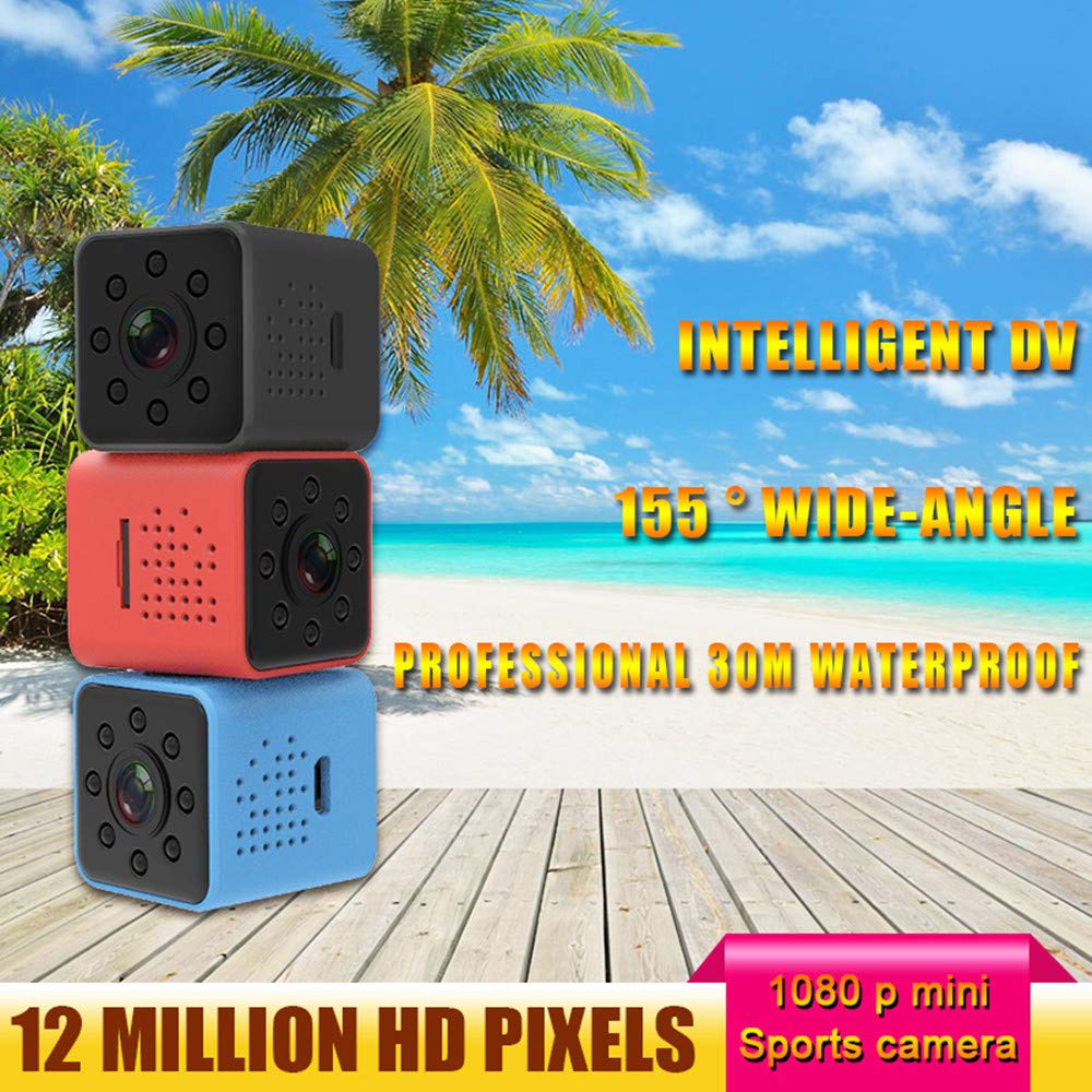 UNIKAMI Mini Camera SQ23 HD Small 1080P Wide Angle Camera cam Waterproof Mini Camcorder sq13 DVR Video Sport Micro Camcorders Upgraded Version of SQ11, SQ12, SQ13 (Black)