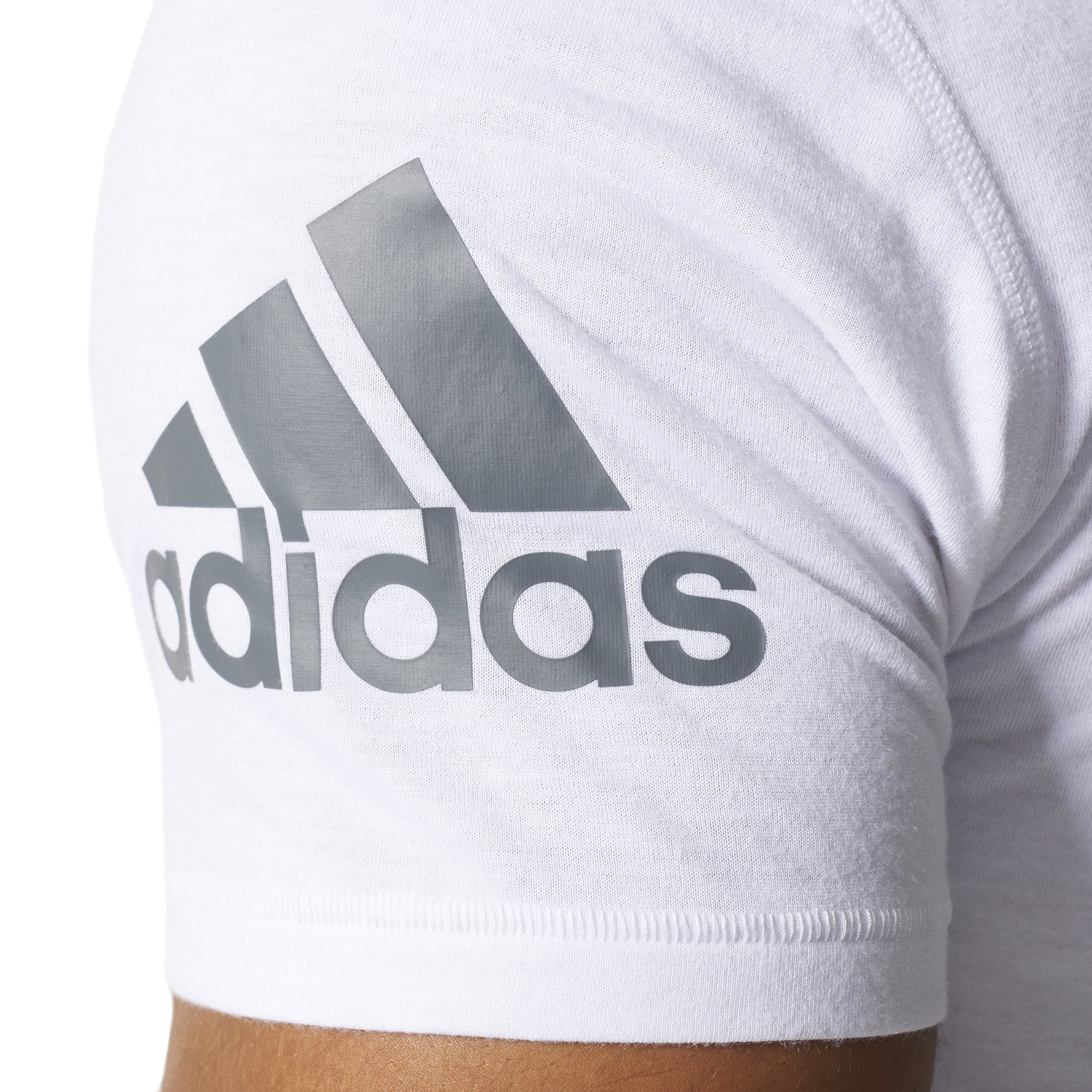 adidas Performance Men's Prime Tee, X-Large, White