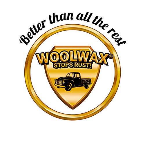 woolwax 12 Oz Undercoating Protection Aerosol Spray Can Black 3 Pack, Rust Inhibitor and Prevention, Anti Corrosion Multi Purpose Penetrant and Lubricant, Spray Can Extension Wand Included