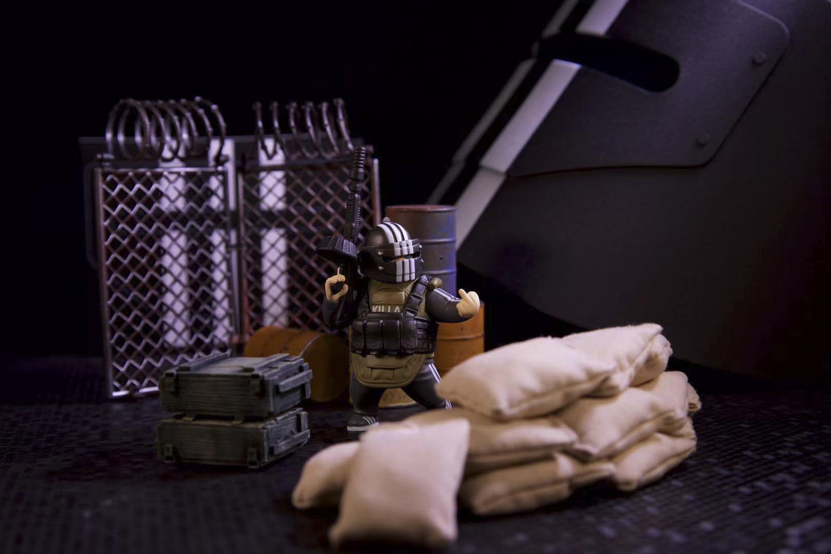 Surrta Little Killa Escape from Tarkov 3D Figure KIBA Owner's Collection(Helmet Not Included)