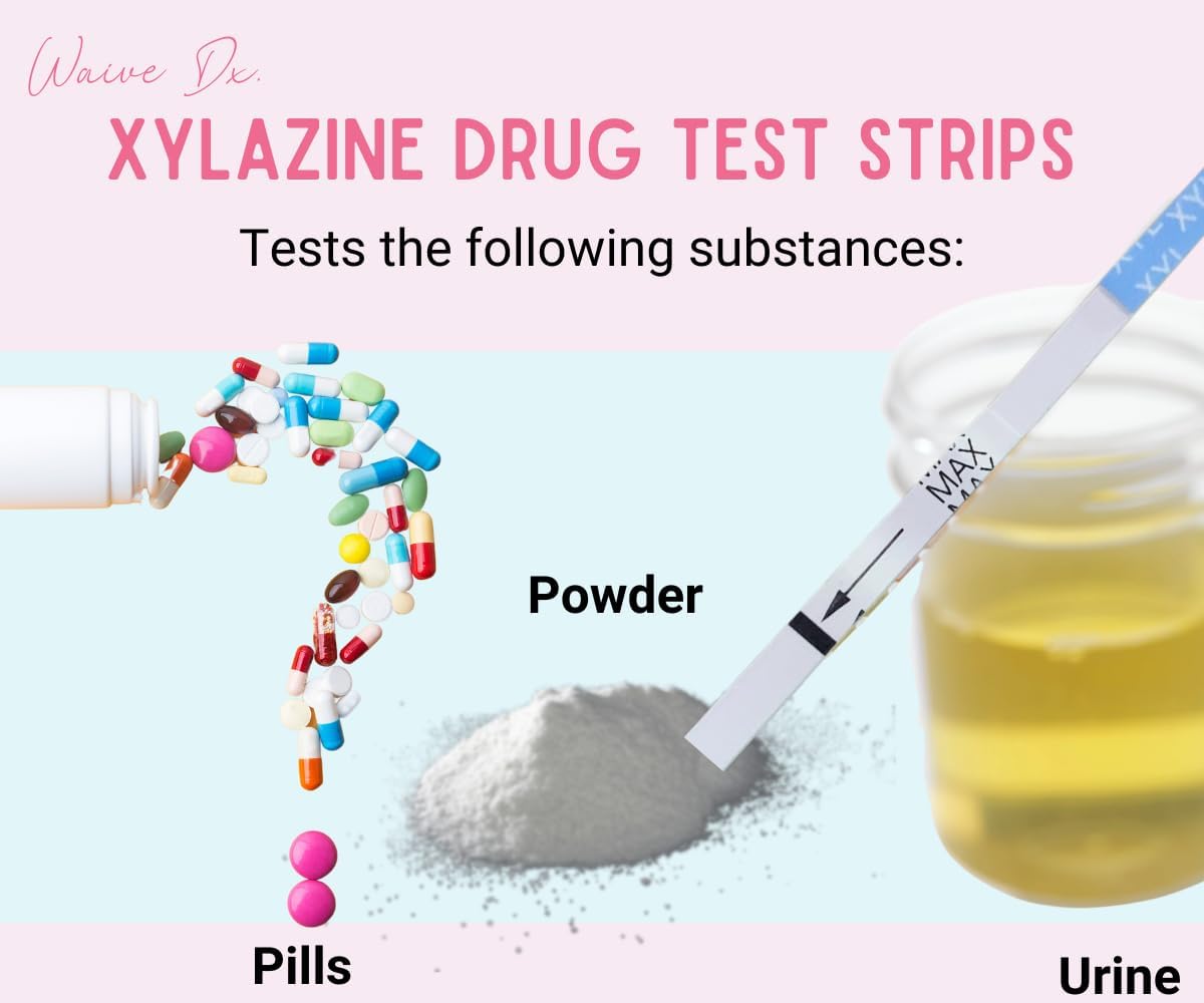 WaiveDx Xylazine (XYL) Test Strips-5 Strips Per Kit