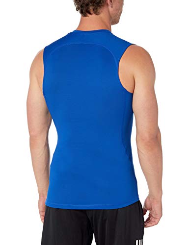 adidas Training Alphaskin Sport Sleeveless Tee, Collegiate Royal, Large