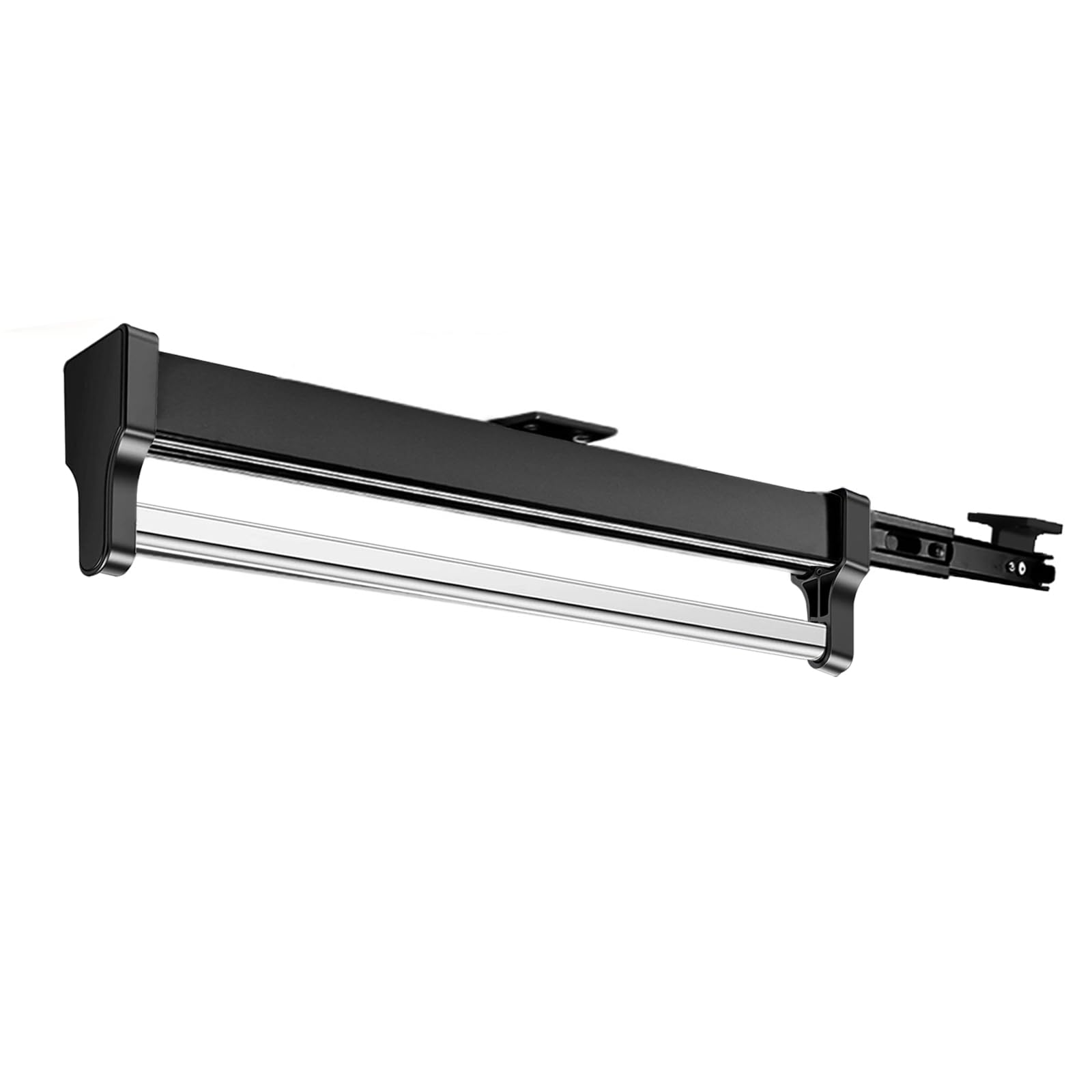 MAFAGE Pull Out Clothes Hanger Rail for Closet, Adjustable Heavy Duty Steel Clothes Storage Hanger Rack Bar for Pants Coats (292mm/11.5inch)