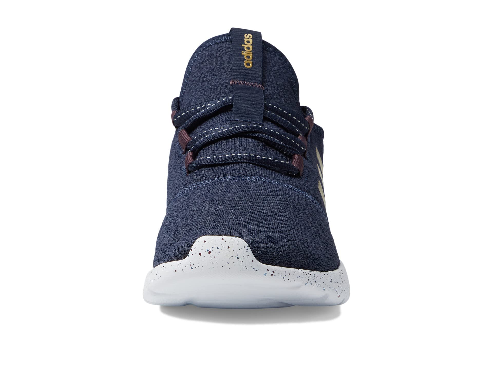 adidas Women's Cloudfoam Pure 2.0 Running Shoe, Ink/Gold Metallic/Wonder Steel, 7
