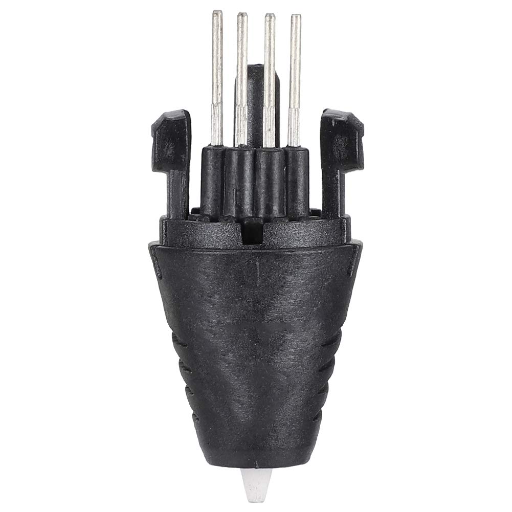Akozon 3D Printing Pen Printer Parts Accessories Insertion Nozzle Print Head 1.75Mm Black