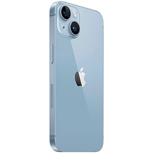 Apple iPhone 14, 256GB, Blue - Unlocked (Renewed)