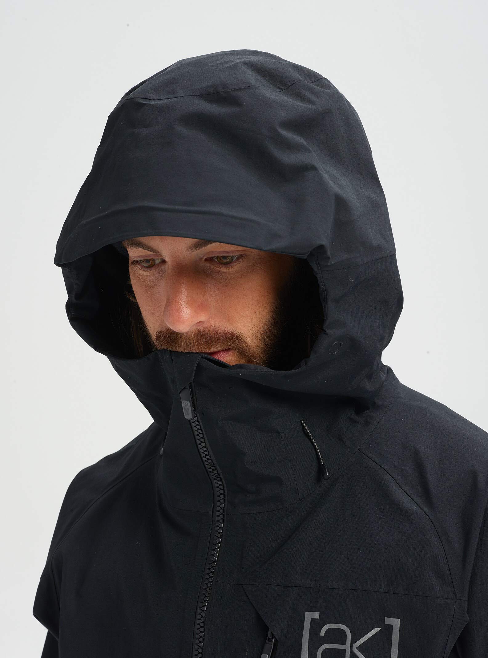 Burton Mens Ak Gore-Tex Velocity Anorak, True Black, Medium
