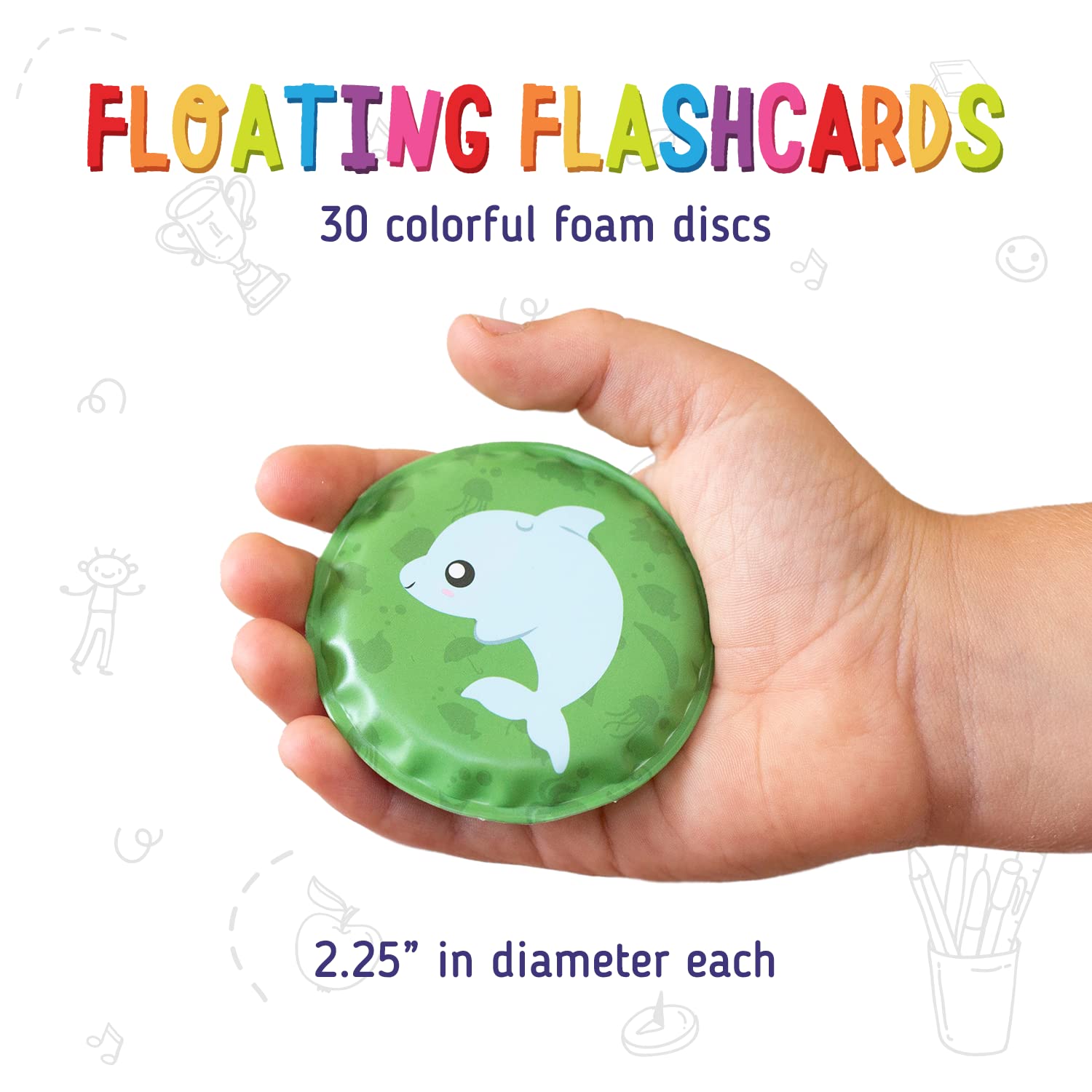 merka Bath Toys for Toddlers Age 2-4 Toddler Bath Toys Age 2-4 Foam Bathtime Toy Set of 30 Floating Flashcards Memory Game Learning Activity for Infants & Toddlers