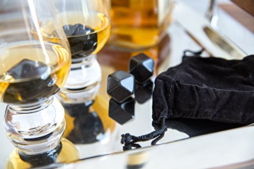 Outset Chillware Whiskey Stones, Granite, Set of 9