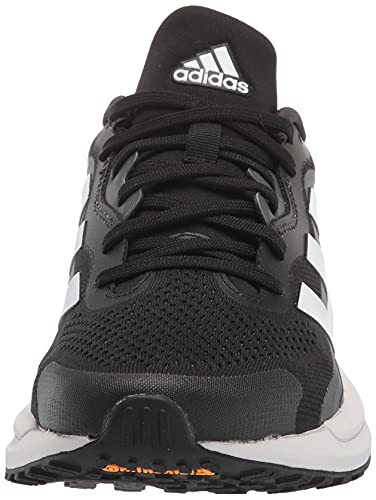 adidas Women's Solar Glide 4 ST Running Shoe, Black/White/Grey, 10