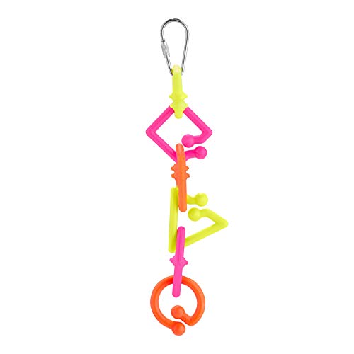 You & Me Silly Links Chewing Assorted Bird Toy, Small