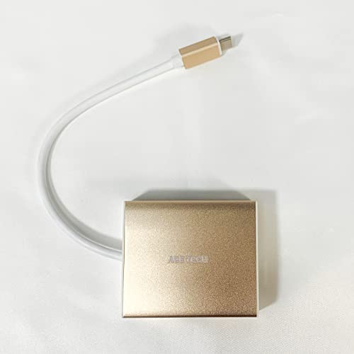 ACE TEAH Micro USB Ports, USB Type-C to HDMI Adapter Compatible with MacBook Pro 2018/2017, Samsung Galaxy S9/S8,Dell XPS 13/15
