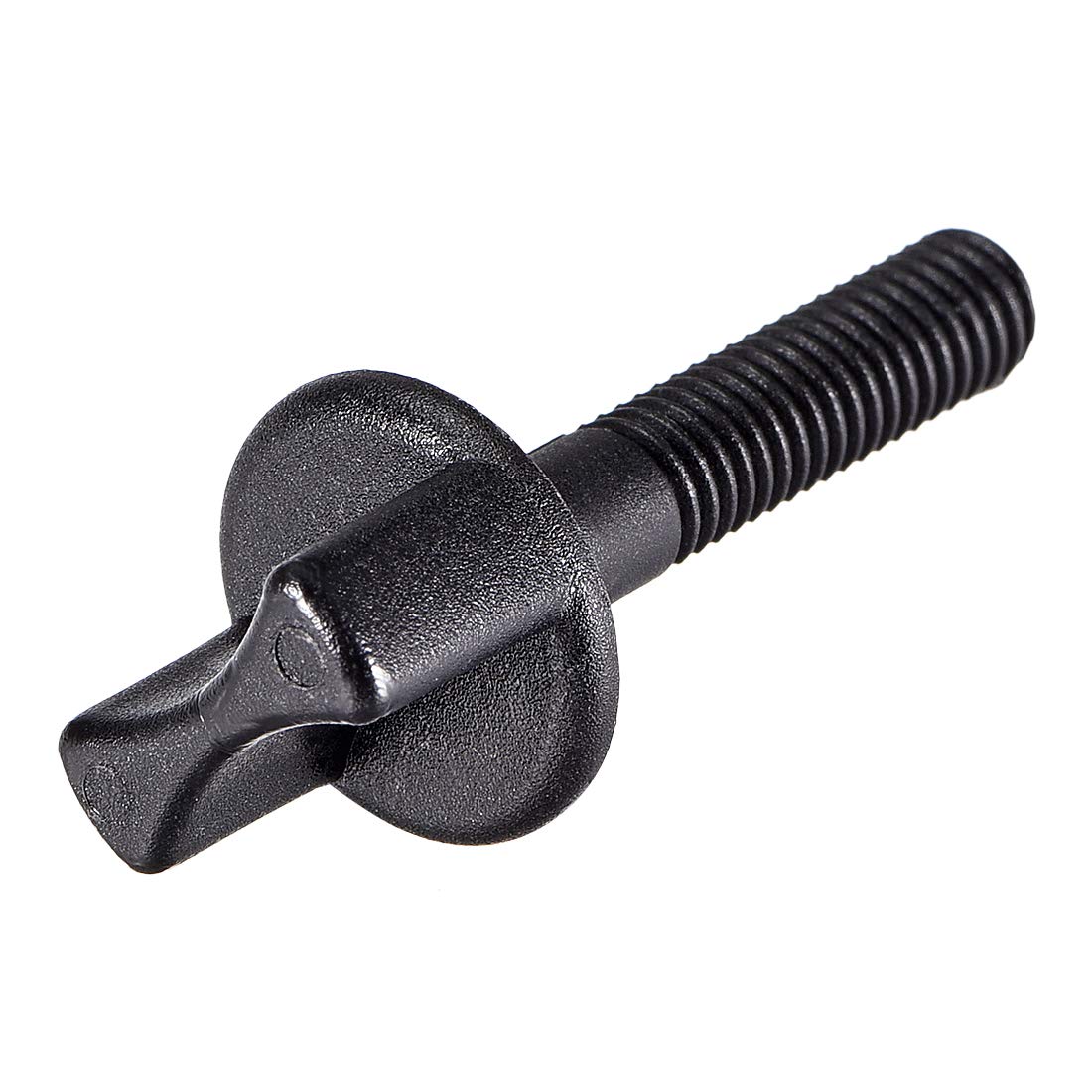 uxcell M6 x 20mm Thumb Screw Bolt 30mm Rod Hand Driven Spade Nylon Plastic Screws Metric Partial Thread for RC Model Aircraft 10 Pcs