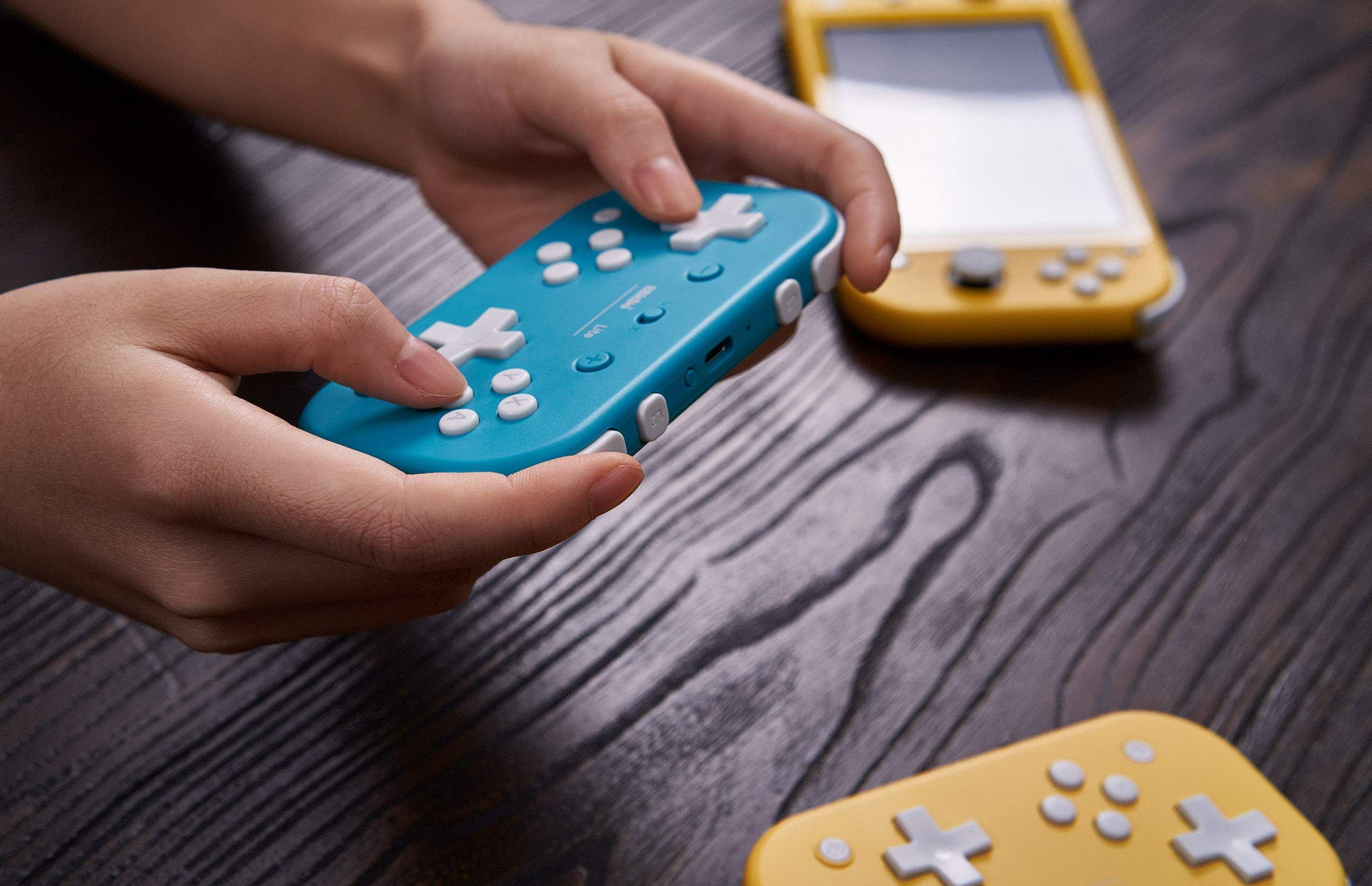8Bitdo Lite Bluetooth Gamepad for Nintendo Switch Lite, Nintendo Switch & Windows (Turquoise Edition) (Renewed)
