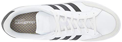 adidas Men's Grand Court SE Tennis Shoe, White/Black/Orbit Grey, 9