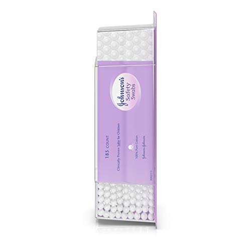 Johnson's Baby Safety Swabs 185 Each