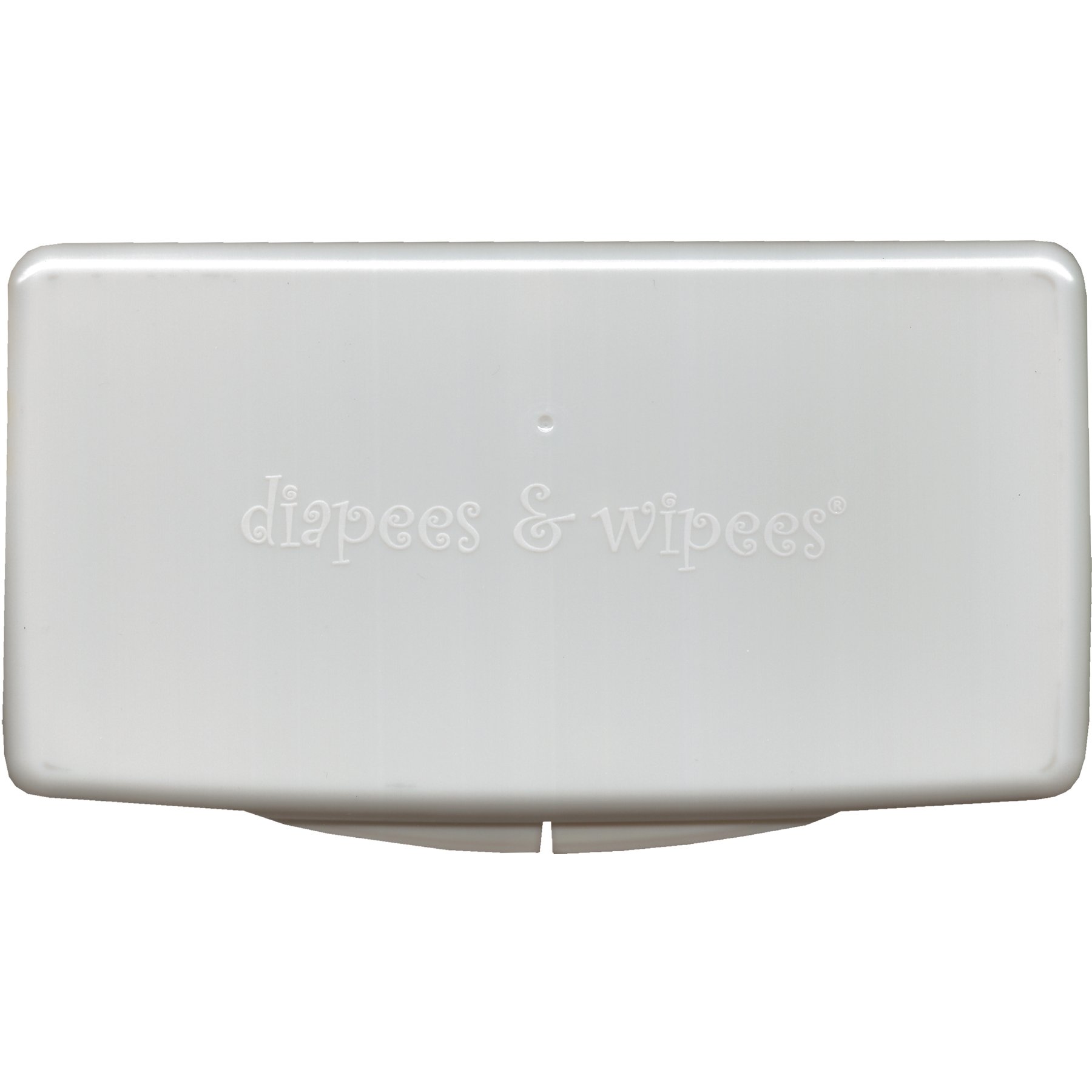 Diapees & Wipees Laminated Bag w/Wipes Case - Cherry Medallion