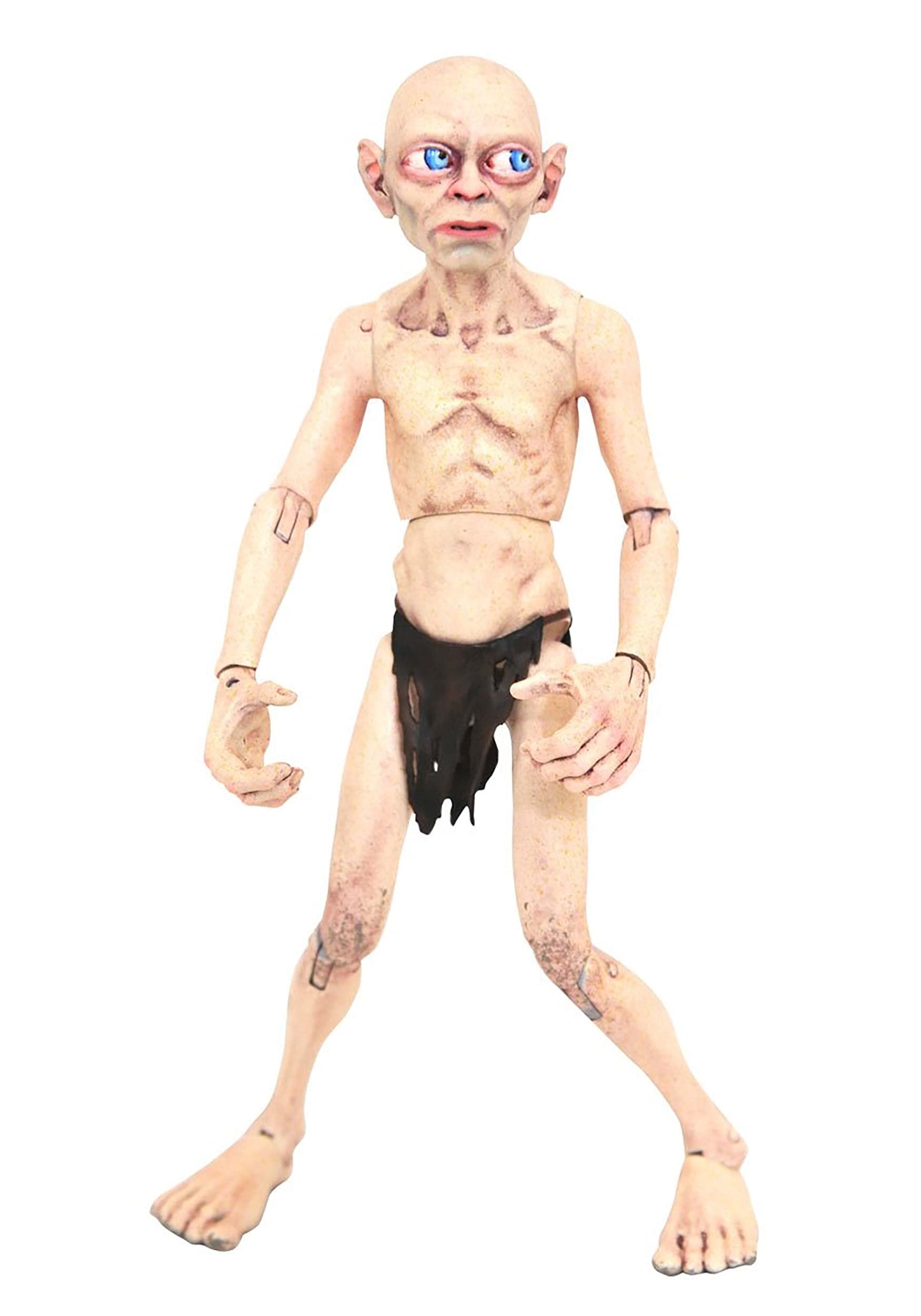 Diamond Select Toys San Diego Comic-Con 2021 Exclusive The Lord of The Rings: Frodo & Gollum Deluxe Action Figure Box Set, Multicolor