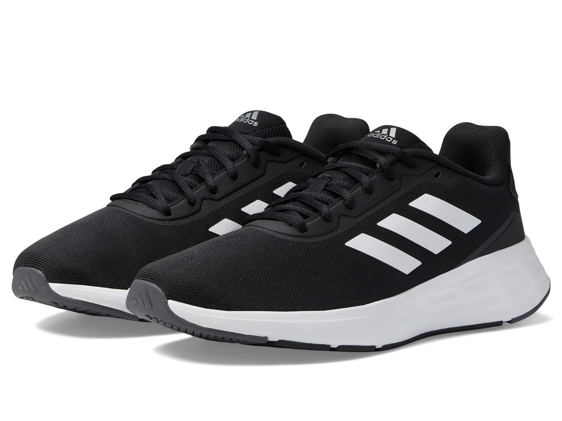 adidas Women's STARTYOURRUN Running Shoe, Black/White/Carbon, 8