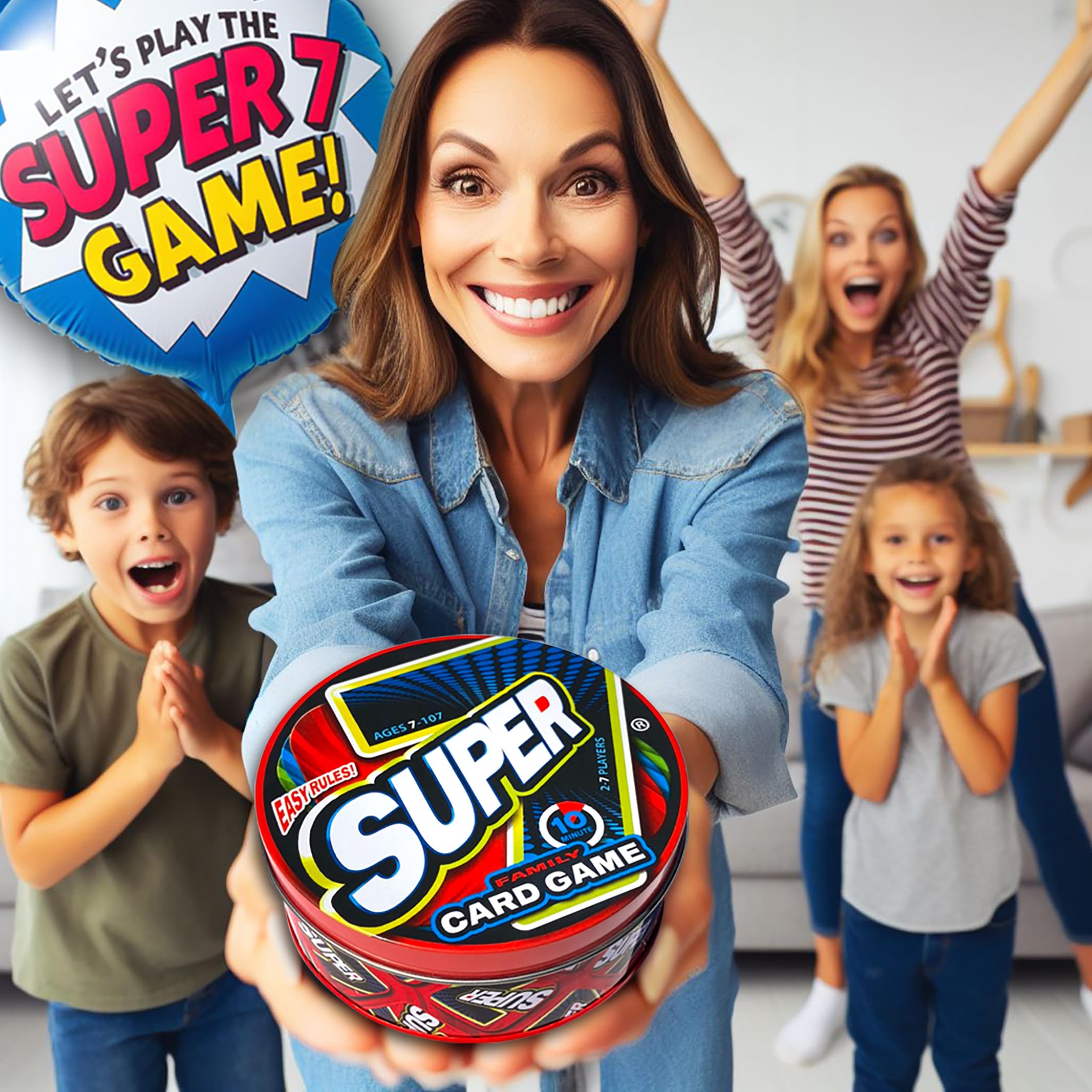 Craig Clark Inc. Super 7 Family Card Game