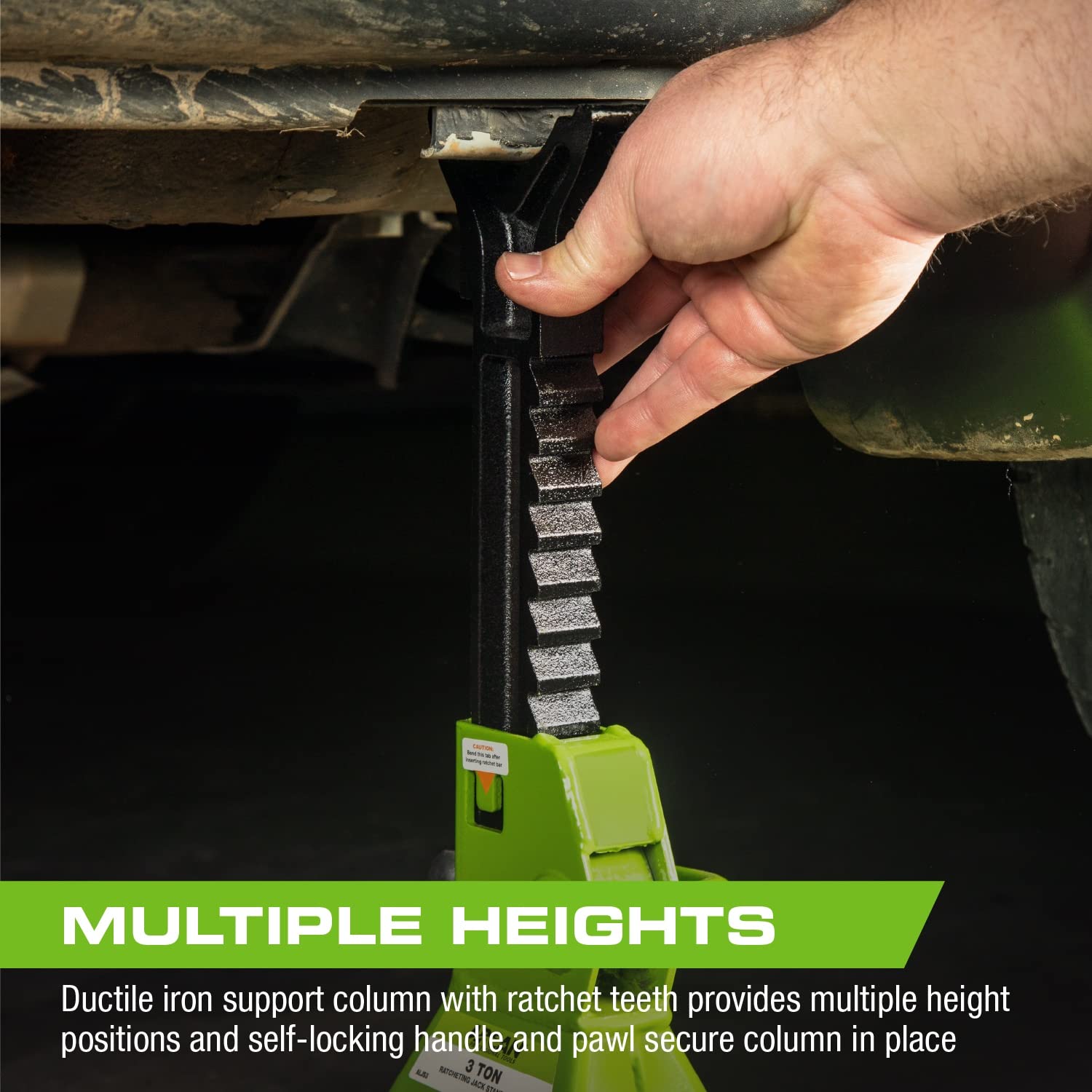 Arcan 3-Ton Steel Jack Stands (ALJS3)