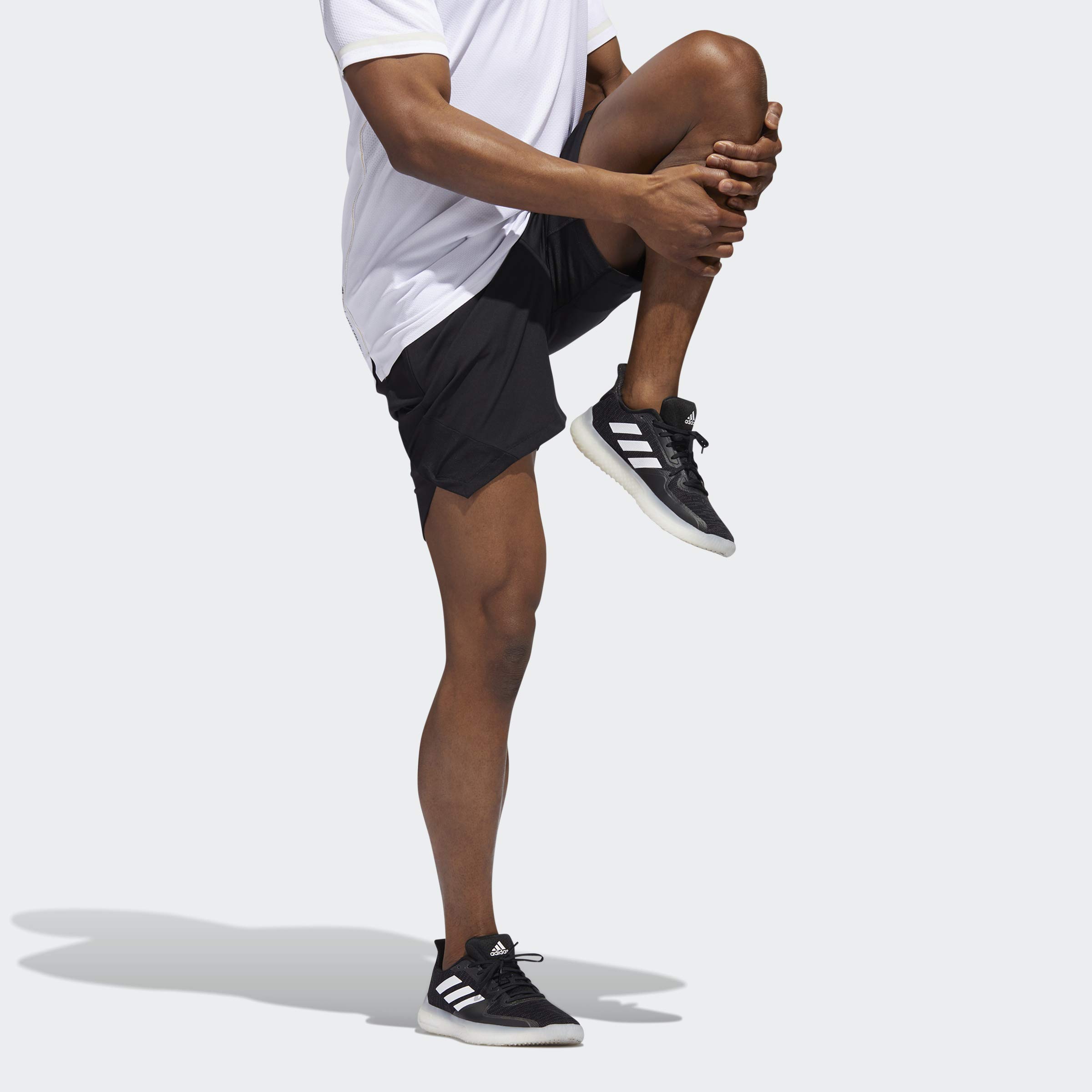 adidas mens Training Shorts HEAT.RDY Glory Grey X-Large
