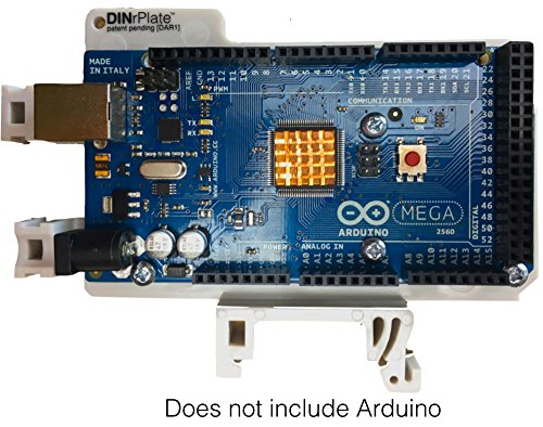 DIN Rail Mount for Arduino UNO/Mega (3-Pack)