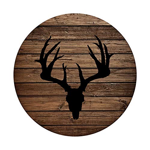 Whitetail Deer Buck Skull Booner Antlers PopSockets PopGrip: Swappable Grip for Phones & Tablets