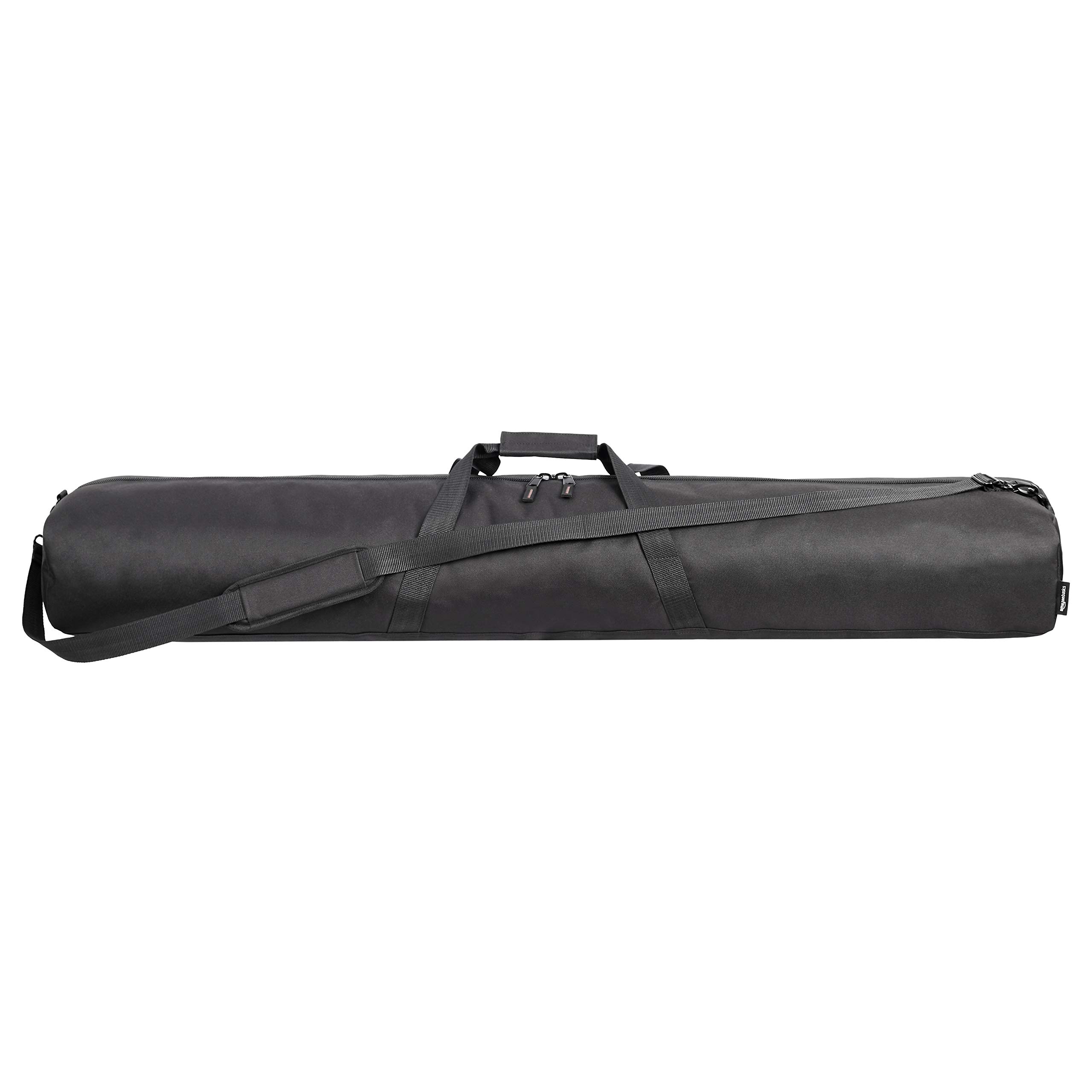 Amazon Basics Carrying Bag for Speaker, Mic and Lighting Stands, Water and Tear Resistant, Black, Solid, 47.5 x 10 x 4.75 in