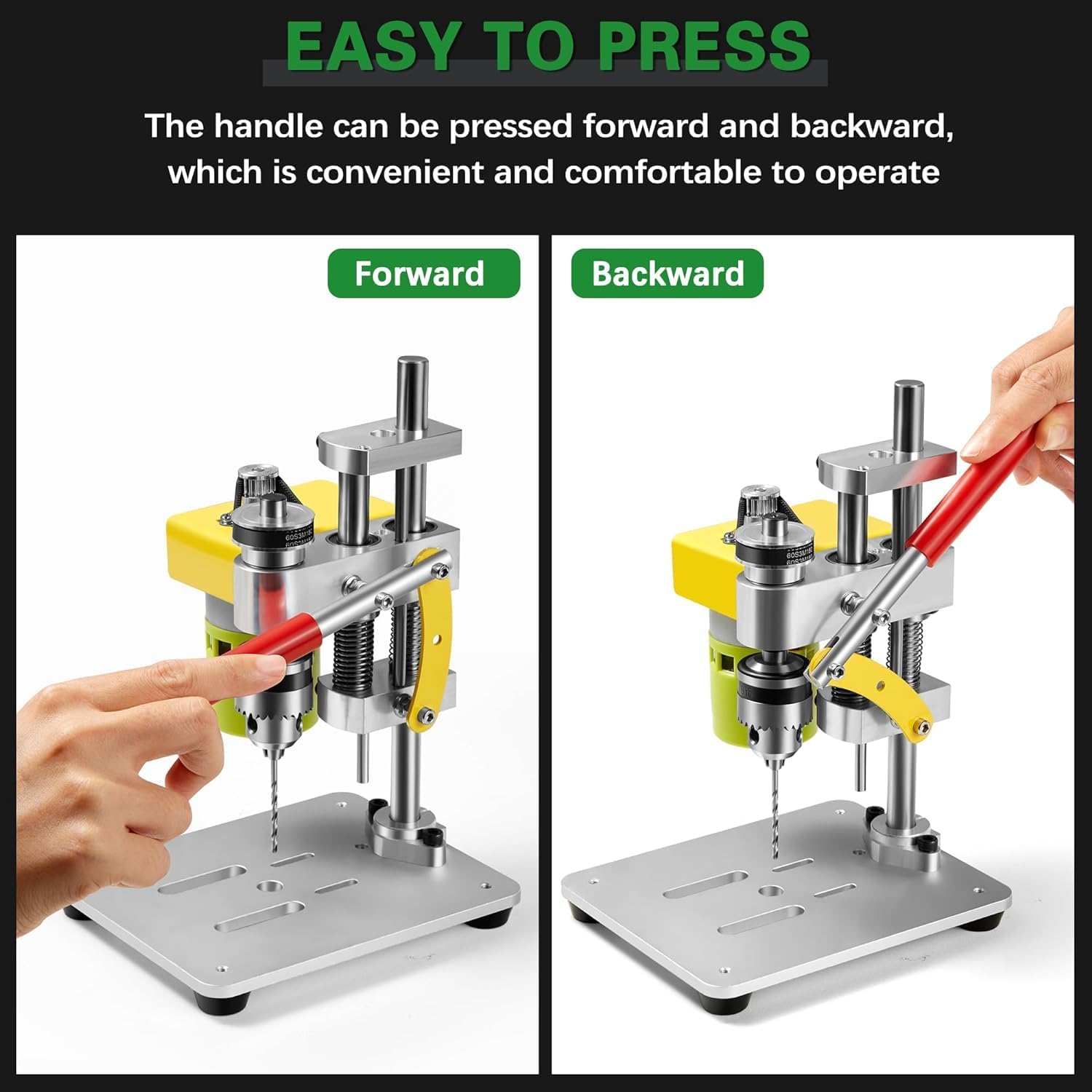 Mini Drill Press Bench Drill Adapter for Hand Drill CNC Small Drill Press Precision Drill Stand B10 Drill Chuck Hand Drill for Hand Drill DIY