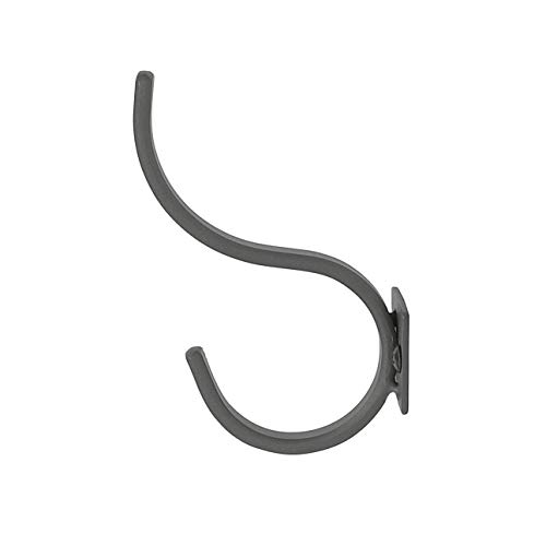 Spectrum Diversified Richmond Hook & Coat Hanger for Mudroom & Closet, Mounted Entryway Storage, Wall Hook for Kitchen & Bathroom