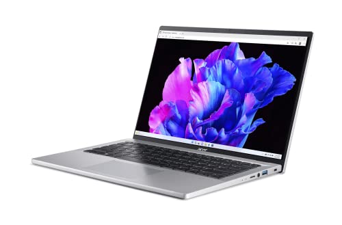 Acer Swift Go 14 Intel Evo Thin & Light Laptop | 14" 1920 x 1200 100% sRGB Touch Display | Intel Core i7-13700H | Intel Iris Xe | 16GB LPDDR5 | 512GB Gen 4 SSD | Killer WiFi 6E AX1675 | SFG14-71T-71SZ