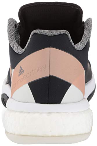 adidas Women's ASMC Barricade Boost Tennis Shoe, Black/Copper/Orbit Grey, 6.5