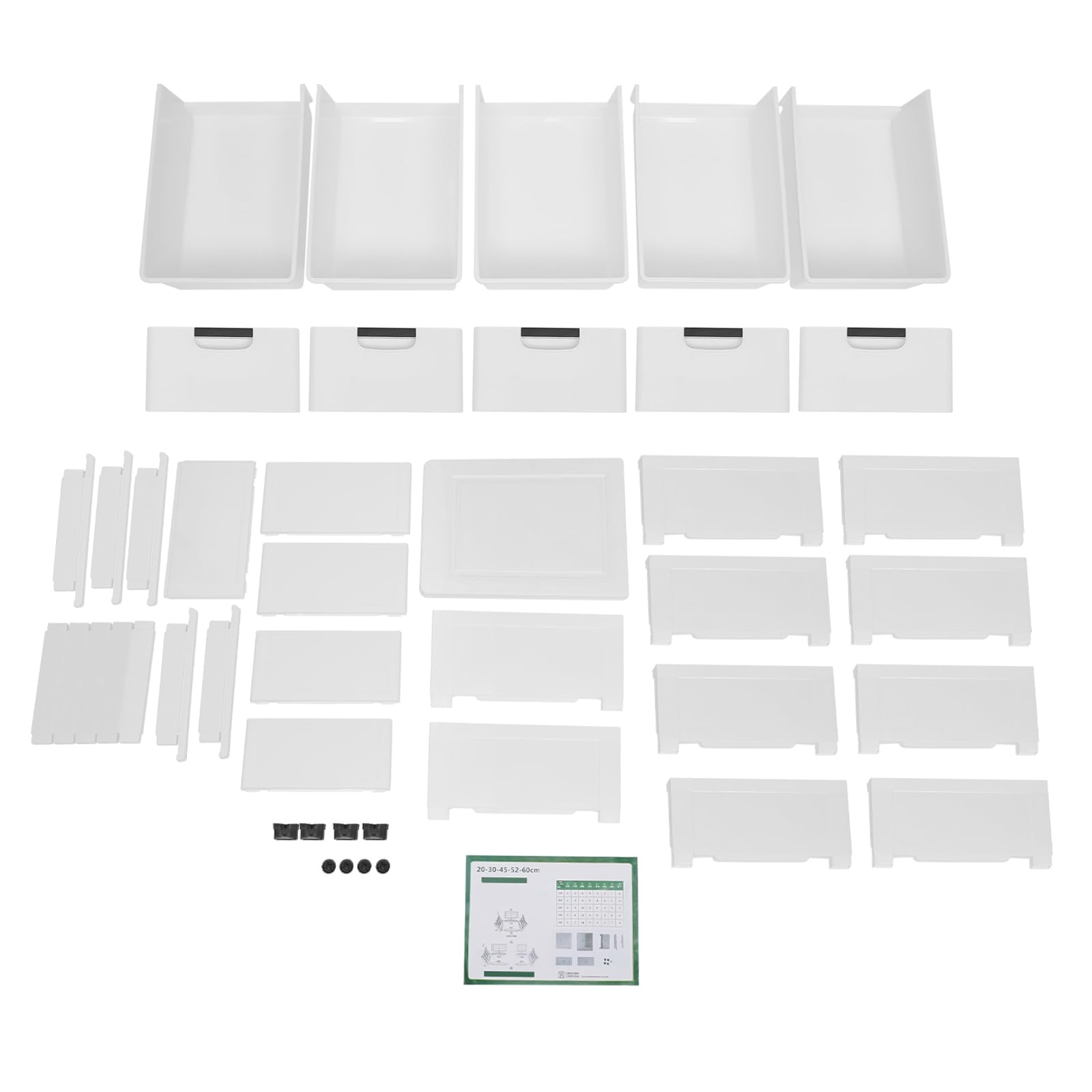 Plastic Drawers Storage Cabinet Mobile Cabinet 15.7"D x 11.8"W x 33"H,Plastic Drawers Dresser Closet Drawers Plastic Storage Bins Home Storage Container Tower,White