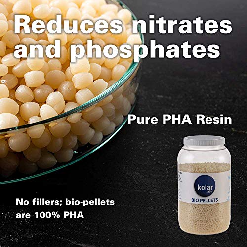 Kolar Labs Metabolix Bio-Pellets β Nitrate & Phosphate Treatment for All Aquariums, Fresh & Salt Water, 600g, 1.32 lb