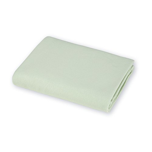 Crib & Toddler Poly/Cotton Sheets - Color: Mint - Flat