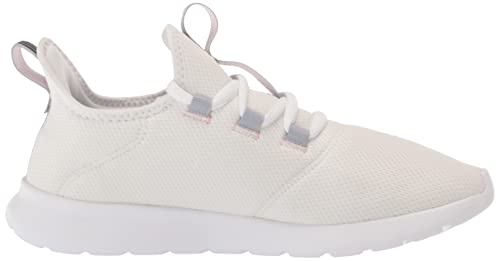 adidas Women's Casual Running Shoe, White/White/Clear Pink, 8