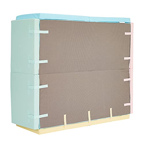 Amazon Basics Kids Foldable Soft Playpen with Mat, W51.2β x D43.3β x H15.7β