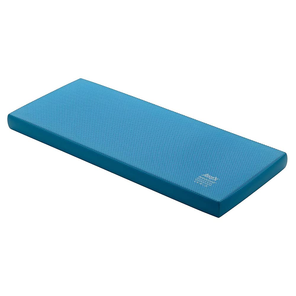 Airex Balance Pad - Exercise Foam Pad Physical Therapy, Workout, Plank, Yoga, Stretching, Standing Desk Balancing Stability Mat, Kneeling Cushion, Mobility Strength Trainer Knee, Ankle - XLarge, Blue