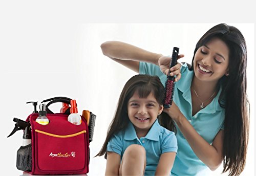 Liphontcta Organizer Bag for Hair Care and Bathroom Accessories | Holder Tool and Storage Caddy for Dorms, Hair Salon and Accessories