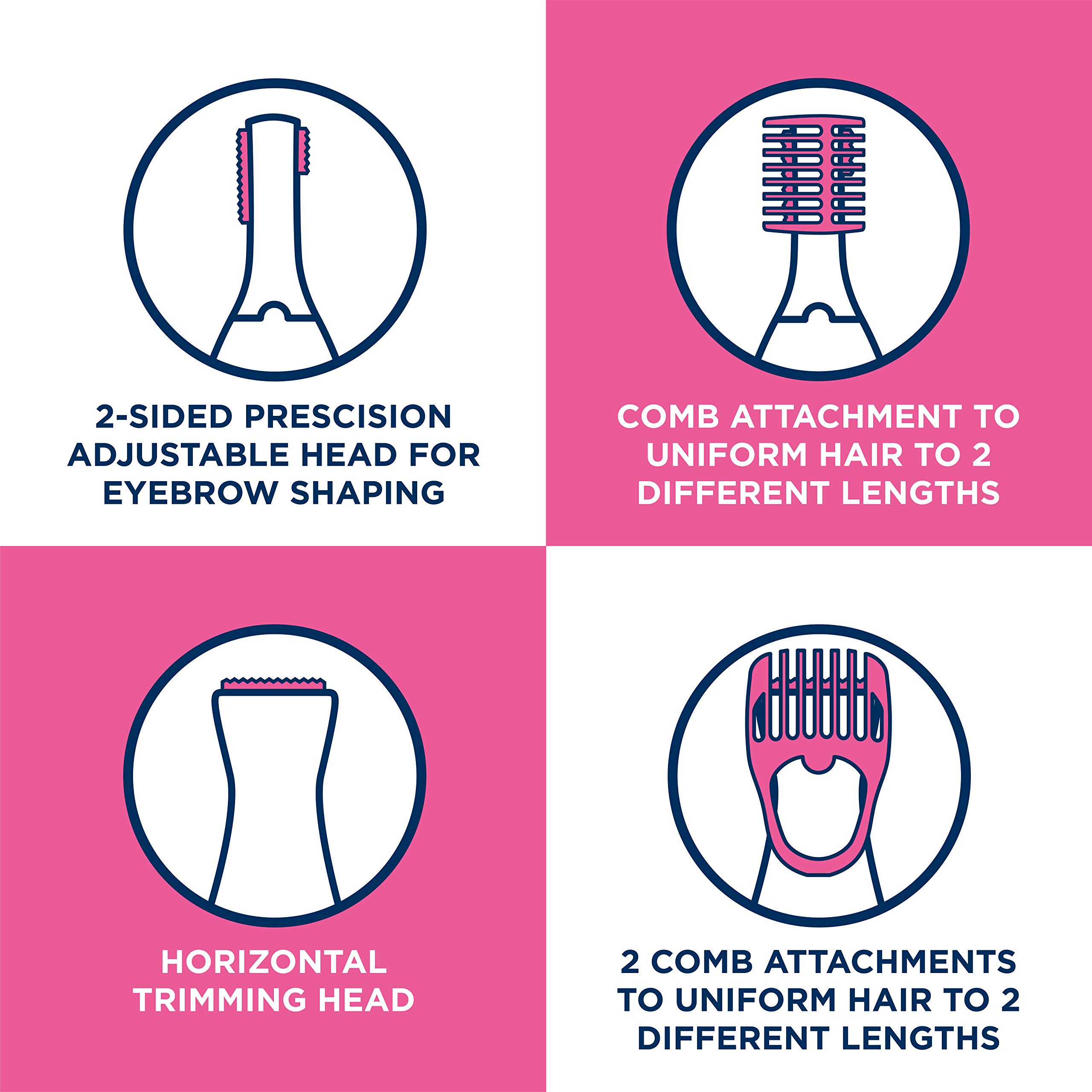 Veet Sensitive Precision Beauty Styler Expert, 1-Pack for Women's Personal Grooming